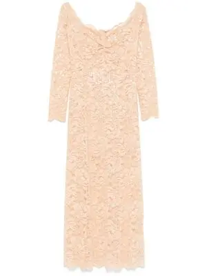 Rabanne Rabanne Lace Maxi Dress - Beige