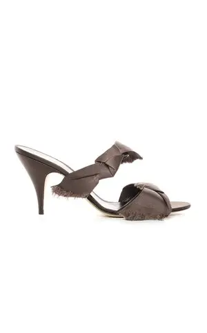 THE ROW Vika Knotted Sandals Brown