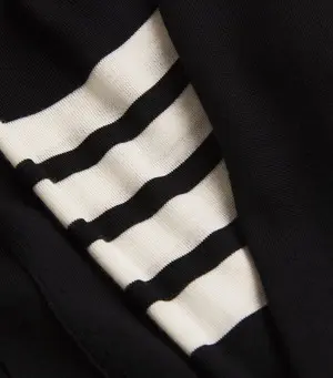 Thom Browne Virgin Wool Cardigan - Black