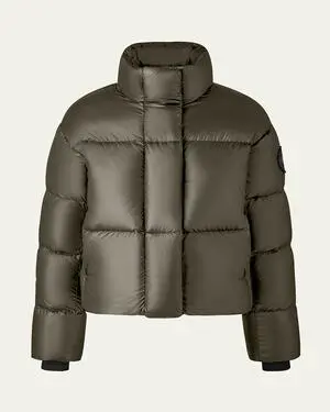 Canada Goose Cypress Cropped Puffer Jacket - Smokey Sage