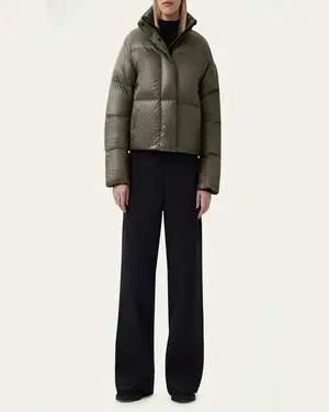 Canada Goose Cypress Cropped Puffer Jacket - Smokey Sage