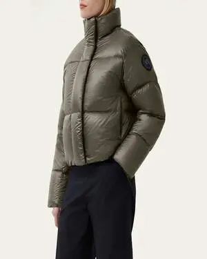 Canada Goose Cypress Cropped Puffer Jacket - Smokey Sage
