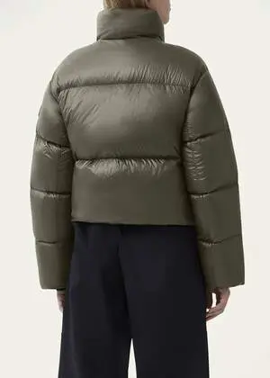 Canada Goose Cypress Cropped Puffer Jacket - Smokey Sage