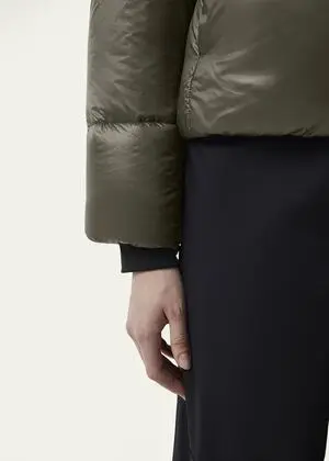 Canada Goose Cypress Cropped Puffer Jacket - Smokey Sage