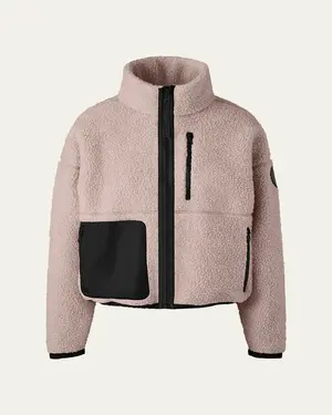 Canada Goose Simcoe Fleece Zip-up Jacket - Lucent Rose