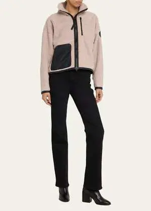 Canada Goose Simcoe Fleece Zip-up Jacket - Lucent Rose