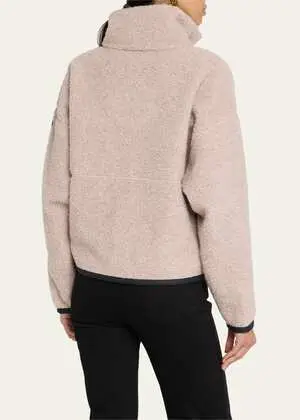 Canada Goose Simcoe Fleece Zip-up Jacket - Lucent Rose