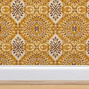 Spoonflower Macha Ollie 100% Natural Sisal Grasscloth Wallcovering