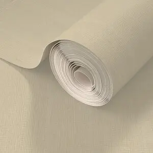 Spoonflower Beige Tan Plain Gingezel Solid 100% Natural Sisal Grasscloth Wallcovering - Tan,beige