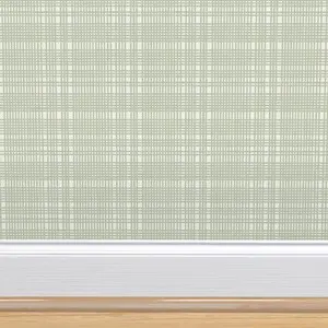 Spoonflower Loose Weave Light 100% Natural Sisal Grasscloth Wallcovering