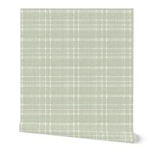 Spoonflower Loose Weave Light 100% Natural Sisal Grasscloth Wallcovering