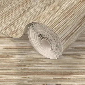 Spoonflower Woven 100% Natural Sisal Grasscloth Wallcovering