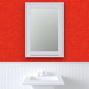 Spoonflower Linen Custom Pre-pasted Wallpaper
