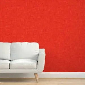 Spoonflower Linen Custom Pre-pasted Wallpaper