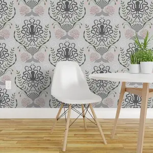Spoonflower Victorian Custom Pre-pasted Wallpaper