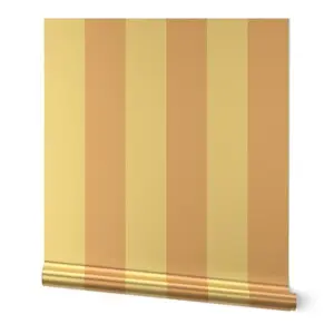 Spoonflower Spring Easter Vertical Stripes Cotton Candy Color Custom Pre-pasted Wallpaper