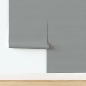 Spoonflower Grey Woven Solid Light Little Arrow Custom Removable Wallpaper