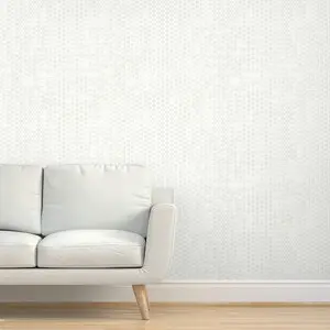 Spoonflower Beehive Grey Honeycomb Hexagon Geometric Cartoon Custom Removable Wallpaper