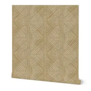 Spoonflower Memphis Sand 100% Natural Sisal Grasscloth Wallcovering