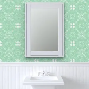 Spoonflower Moroccan Custom Removable Wallpaper