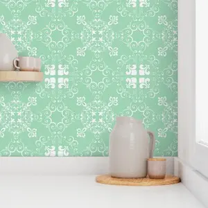 Spoonflower Moroccan Custom Removable Wallpaper