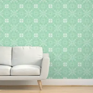 Spoonflower Moroccan Custom Removable Wallpaper