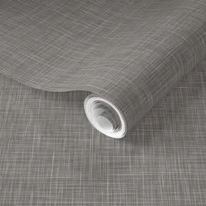 Spoonflower Grey Charcoal Ash Texture Solid Custom Removable Wallpaper - Gray