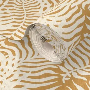 Spoonflower Boho Safari Collection No. 002 Large 100% Natural Sisal Grasscloth Wallcovering - Brown