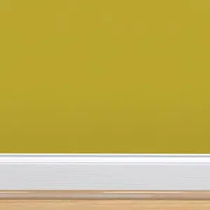 Spoonflower Mid Mod Chartreuse Solid 100% Natural Sisal Grasscloth Wallcovering