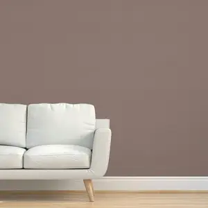 Spoonflower Mocha Ii 100% Natural Sisal Grasscloth Wallcovering - Brown