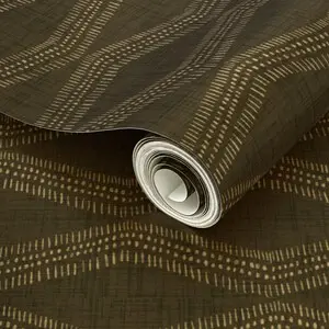 Spoonflower White Grey Decor Linen Bohemian Textured Rustic Wallpaper - Gray