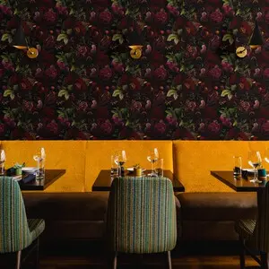 Spoonflower Romantic Classic Flower Home Decor Garden Custom Removable Wallpaper