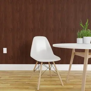 Spoonflower Woodgrain Wood Removable Look Erin Kendal Timber Traditional Wallpaper