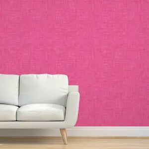 Spoonflower Neon 100% Natural Sisal Grasscloth Wallcovering