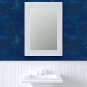 Spoonflower Watercolor Space Sky Stars Custom Removable Wallpaper
