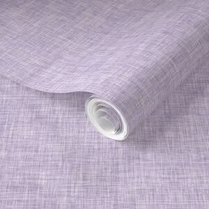 Spoonflower Lavender Traditional Wallpaper - Purple