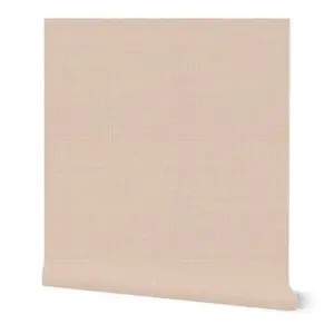 Spoonflower Woven Texture Blush 100% Natural Sisal Grasscloth Wallcovering