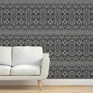 Spoonflower Nordic 100% Natural Sisal Grasscloth Wallcovering