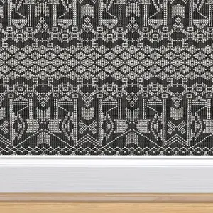 Spoonflower Nordic 100% Natural Sisal Grasscloth Wallcovering