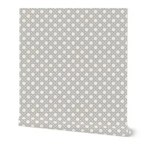 Spoonflower Octagon Polygon Weave Moroccan Islamic Arabic 100% Natural Sisal Grasscloth Wallcovering