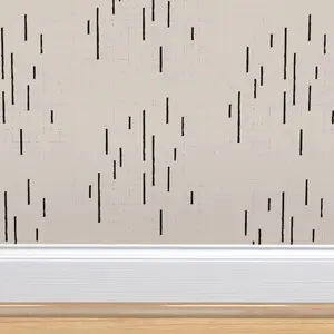 Spoonflower No Maths Today 100% Natural Sisal Grasscloth Wallcovering
