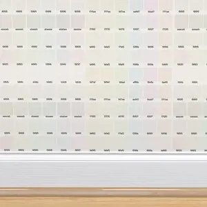 Spoonflower Off Color Map 100% Natural Sisal Grasscloth Wallcovering