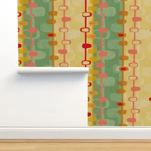 Spoonflower Cast Your Fate Jumbo 100% Natural Sisal Grasscloth Wallcovering