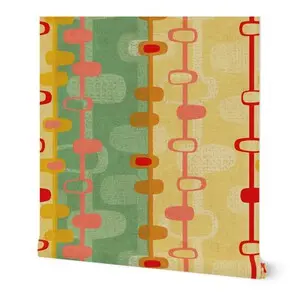 Spoonflower Cast Your Fate Jumbo 100% Natural Sisal Grasscloth Wallcovering