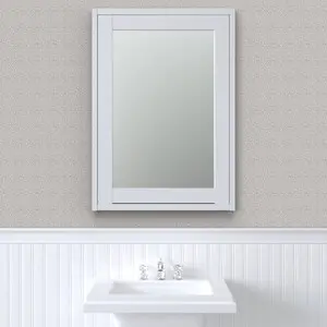 Spoonflower Shagreen Pearl Grey Traditional Wallpaper