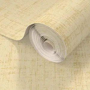 Spoonflower Island Texture Sand Vibes 100% Natural Sisal Grasscloth Wallcovering - Ivory,beige