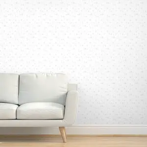 Spoonflower Sparkle Twinkle Stars Lavender Custom Removable Wallpaper