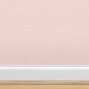 Spoonflower Solid 100% Natural Sisal Grasscloth Wallcovering - Pink
