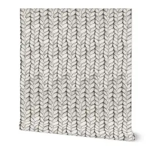 Spoonflower Chunky 100% Natural Sisal Grasscloth Wallcovering