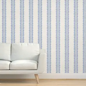 Spoonflower Clarabelle Ginger Jar 100% Natural Sisal Grasscloth Wallcovering